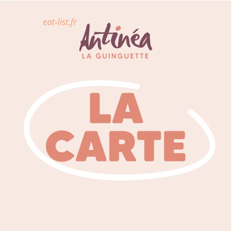 Antinéa à Douelle - menu et photos