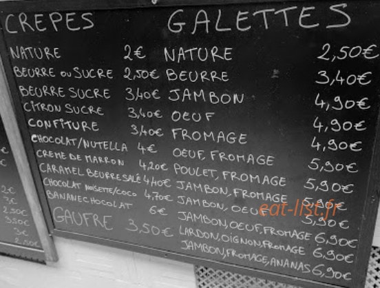 La Cloche à Le Mont Saint Michel - menu et photos