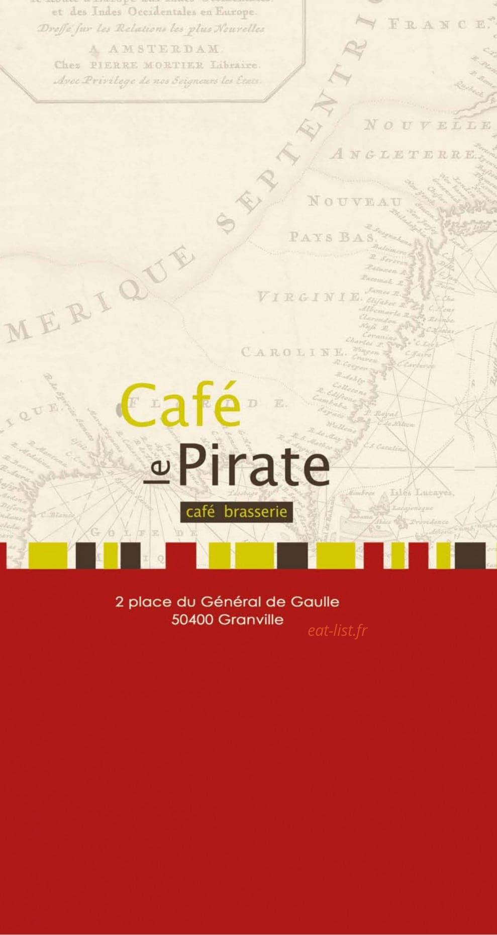 Café le Pirate à Granville - menu et photos