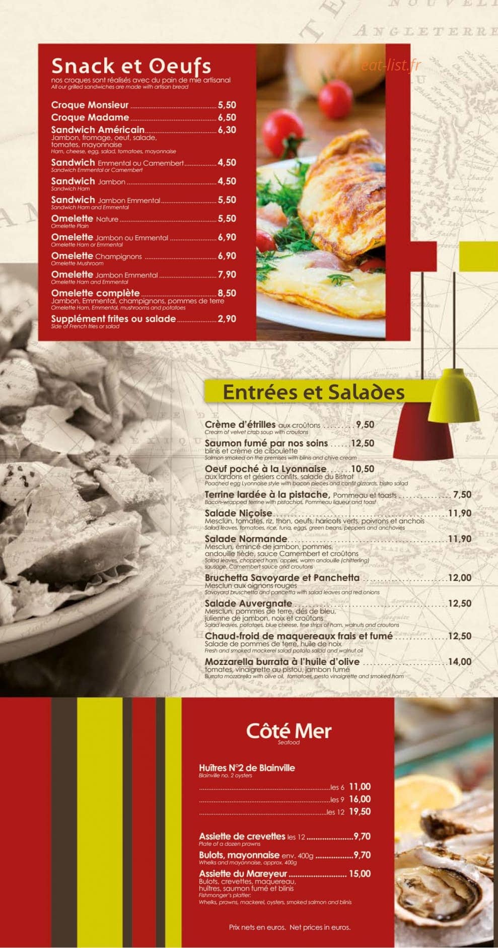 Café le Pirate à Granville - menu et photos