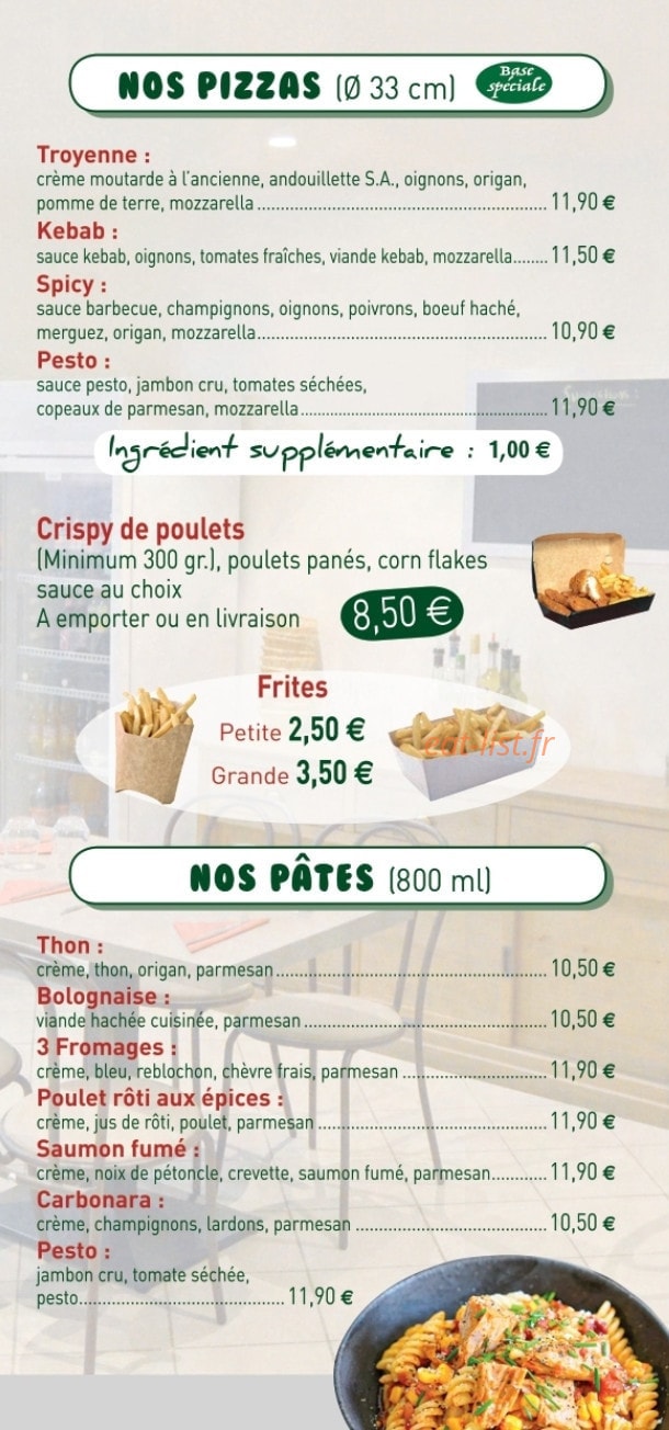 Le Champenois à Beaumont Sur Vesle - menu et photos