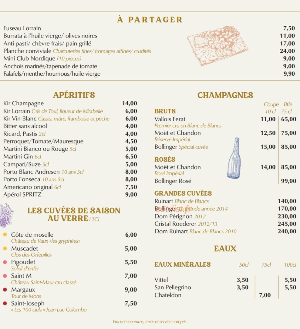 Grand Café Foy à Nancy - menu et photos