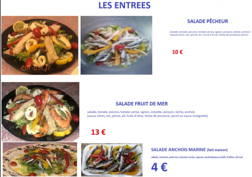 Chez Michel et hafida à Metz - menu et photos