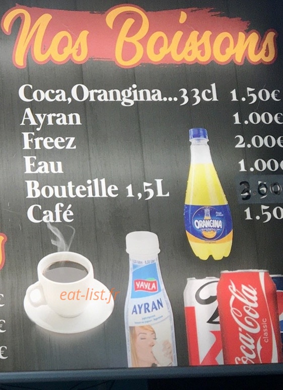Snack du rif à Montigny Les Metz - menu et photos