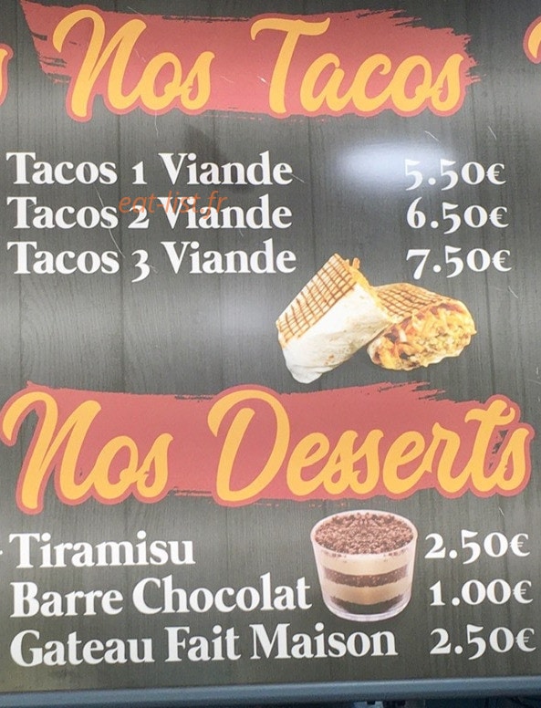 Snack du rif à Montigny Les Metz - menu et photos