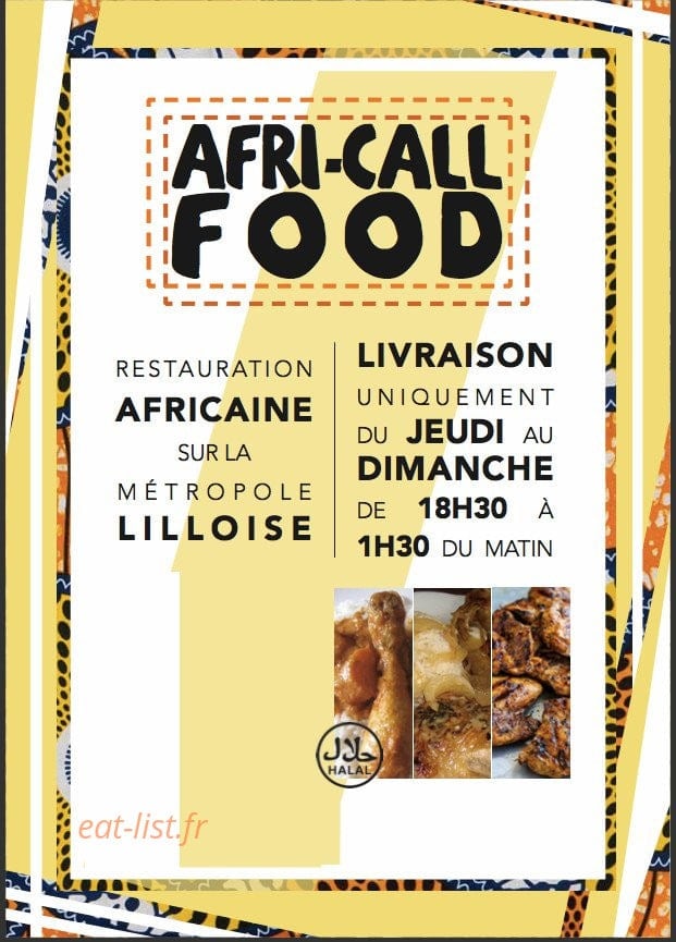 Afri Call Food à Lille - menu et photos