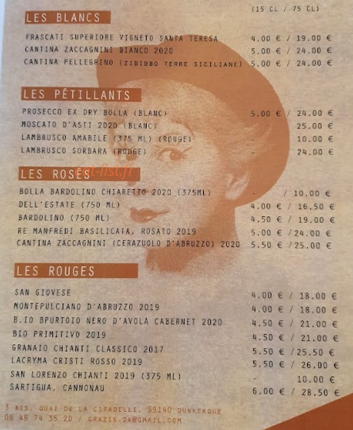 Grazie la pizzeria à Dunkerque - menu et photos