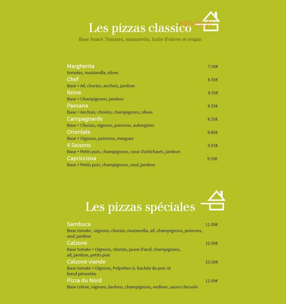 Le Sambuca à Orchies - menu et photos
