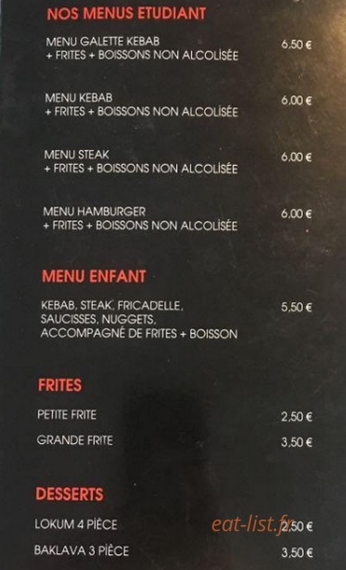 Restaurant Marmara à Le Quesnoy - menu et photos
