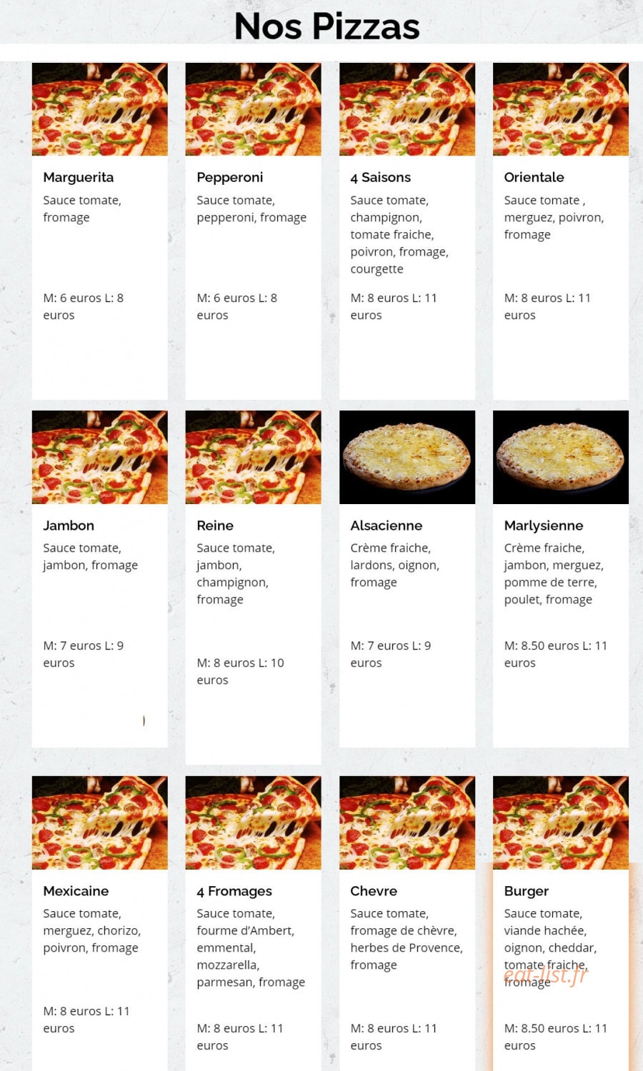 Pizza Factory à Marly - menu et photos