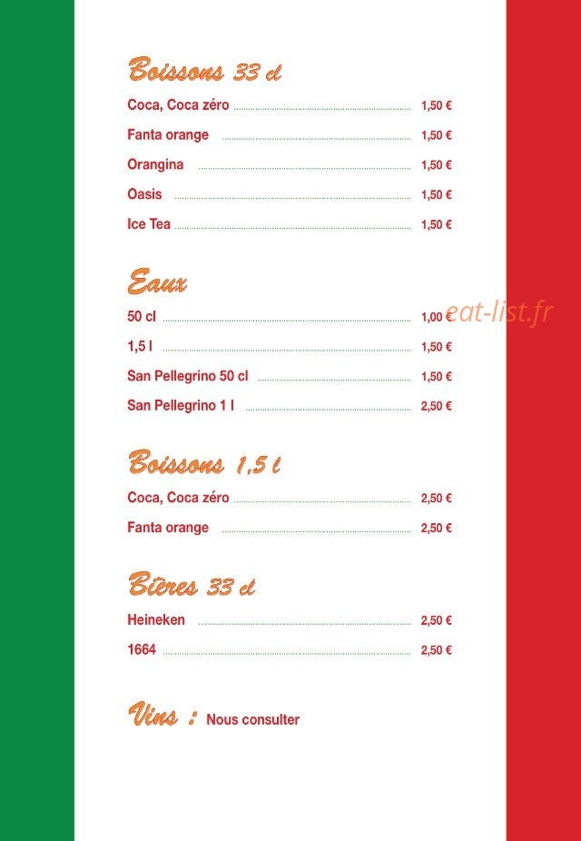 Dolce Pizza à Saint Saulve - menu et photos