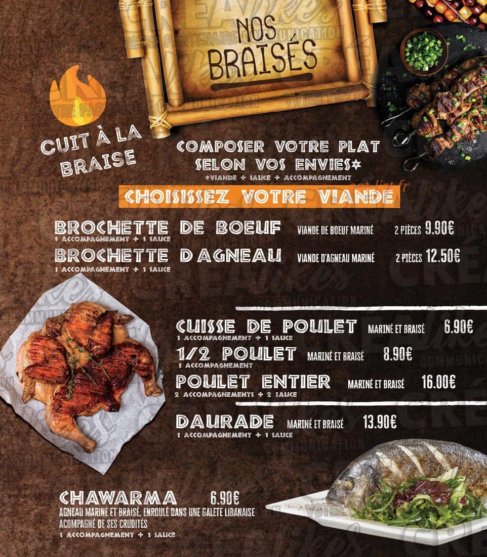 La Cuisine de Dina à Compiegne - menu et photos