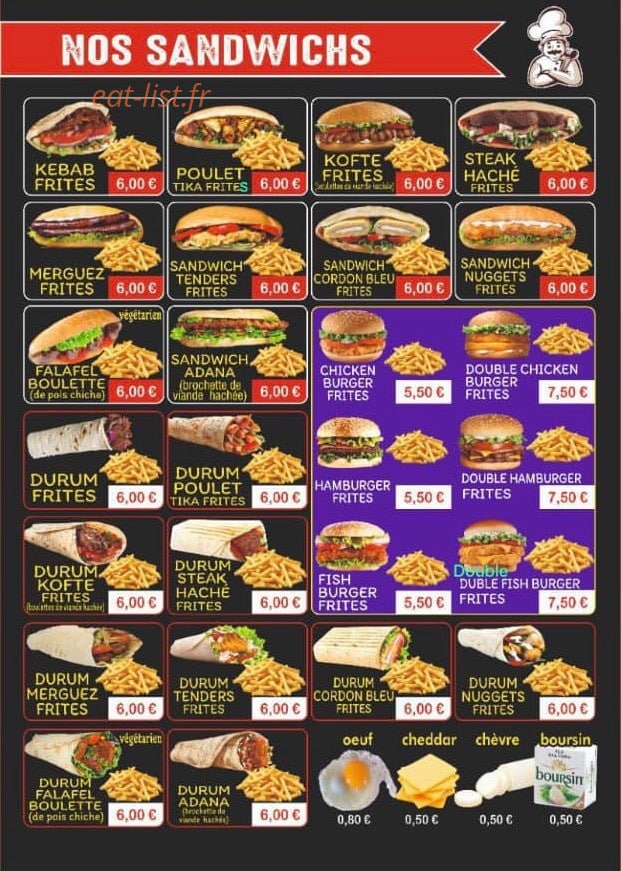 Marmara à Cuise la Motte - menu et photos