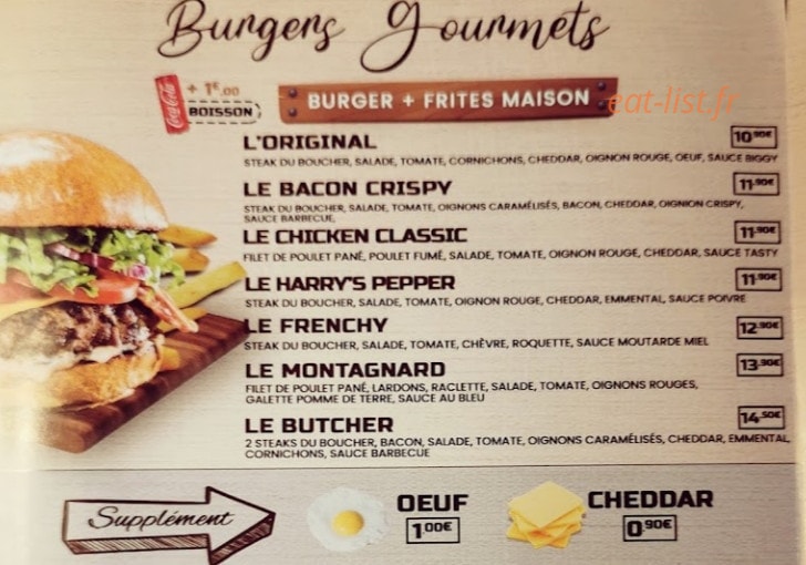 Harry's Gourmet à Crepy en Valois - menu et photos
