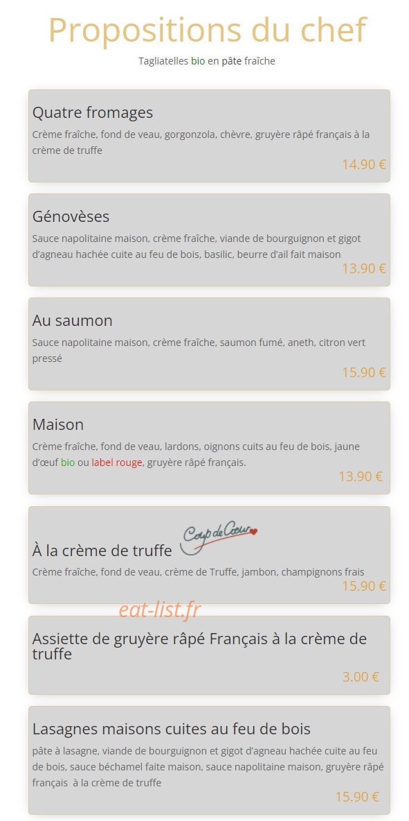 Alicia Restaurant à Lens - menu et photos