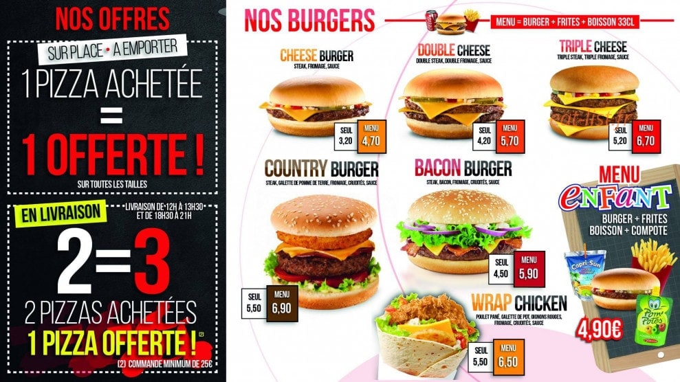 Gusto à Sallaumines - menu et photos