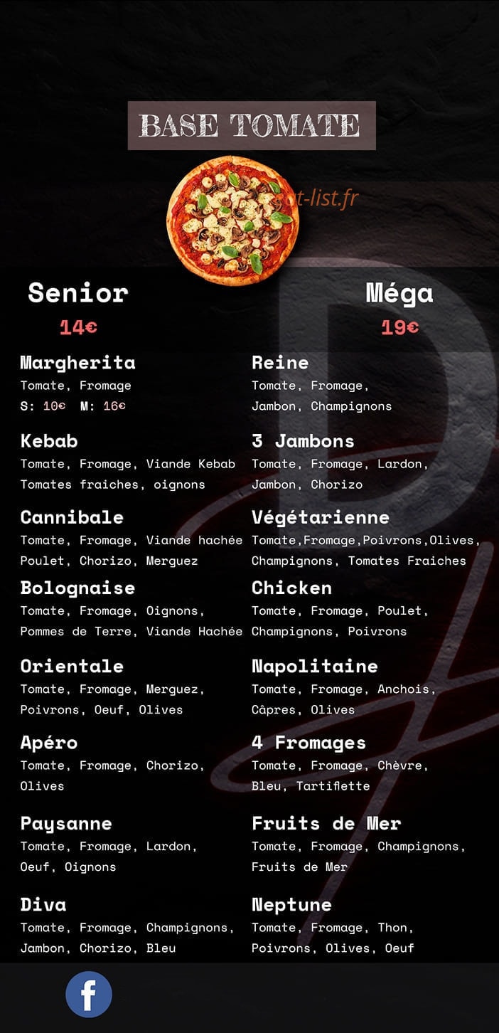Pizza Dark à Arques - menu et photos