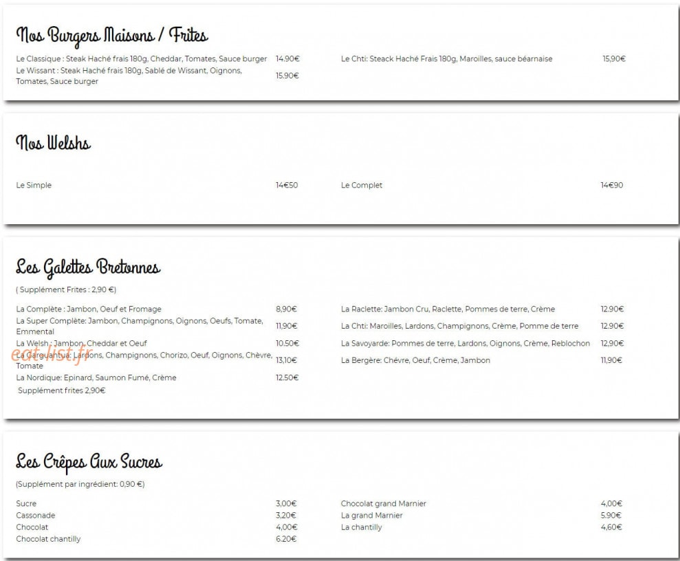 Le Bistrot Gourmand à Etaples - menu et photos