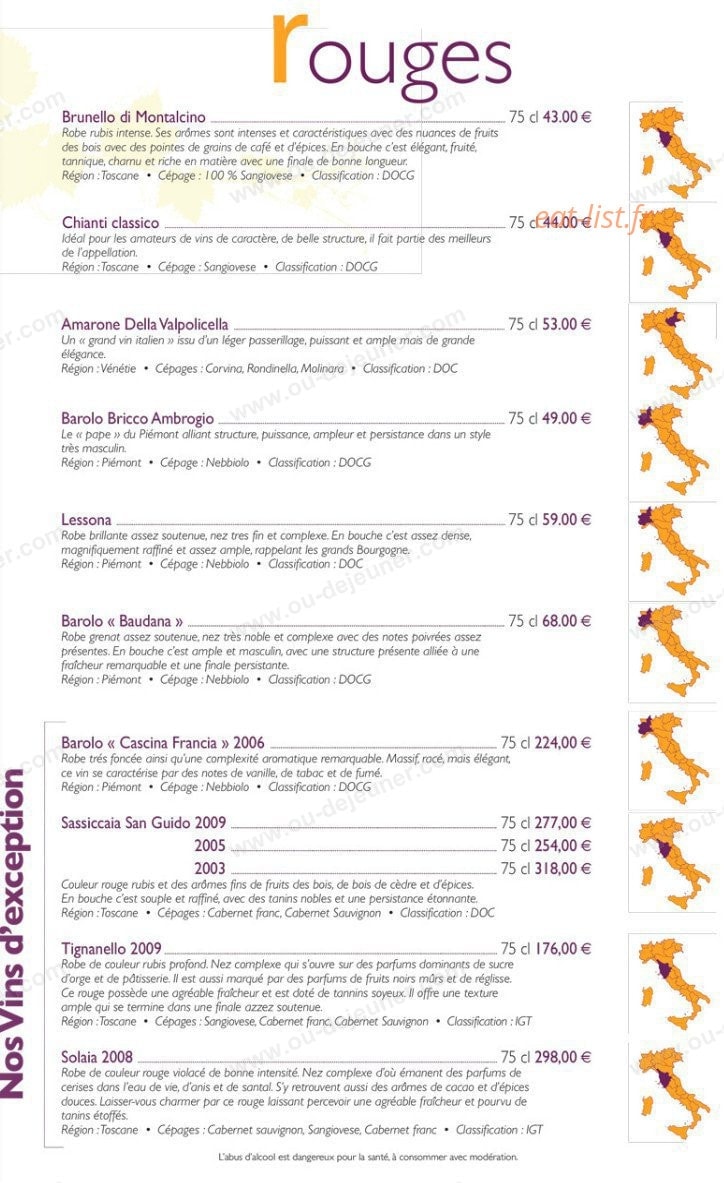 Caffe Mazzo à Clermont Ferrand - menu et photos