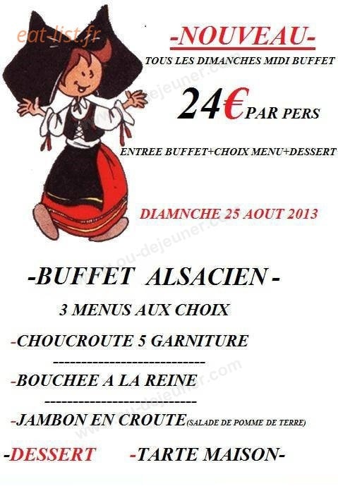 Restaurant La Cloche à Obernai - menu et photos
