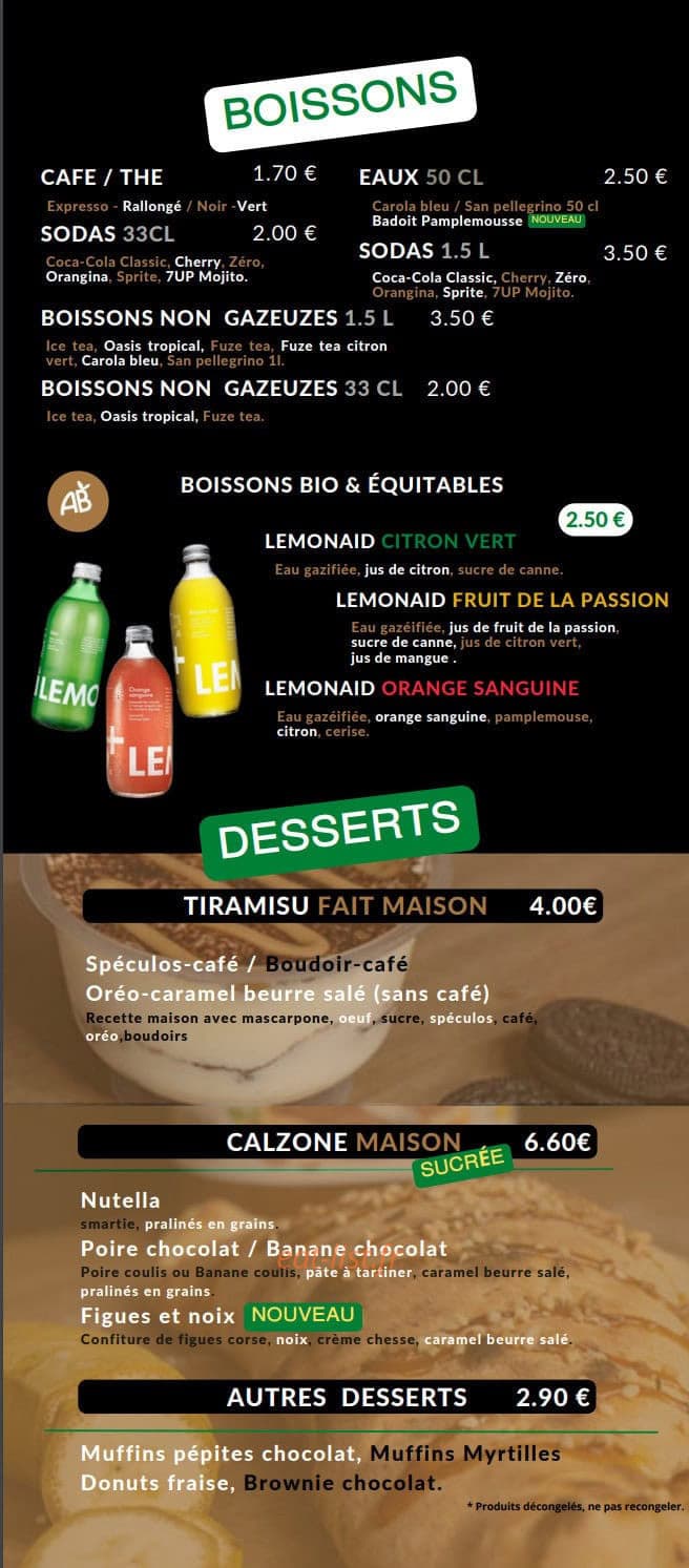 La Maison à Pizza à Schiltigheim - menu et photos