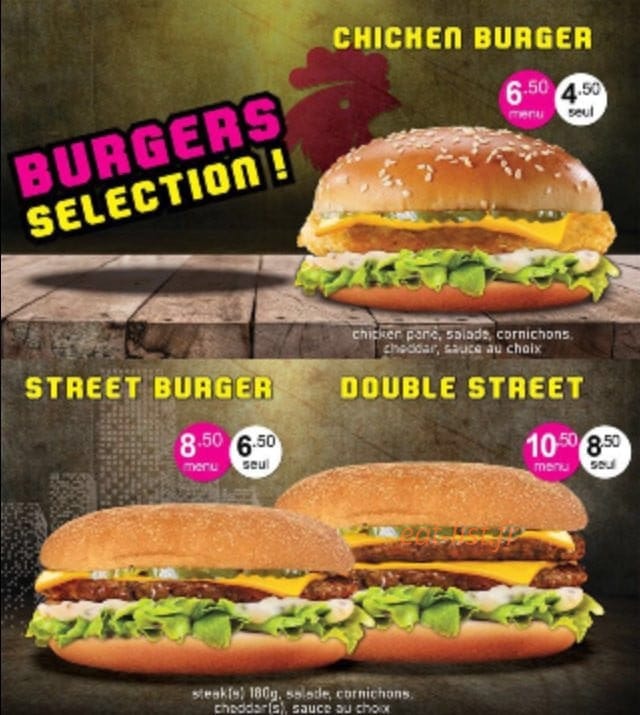 21 Street Food à Mulhouse - menu et photos