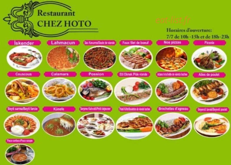 Chez Hoto à Mulhouse - menu et photos
