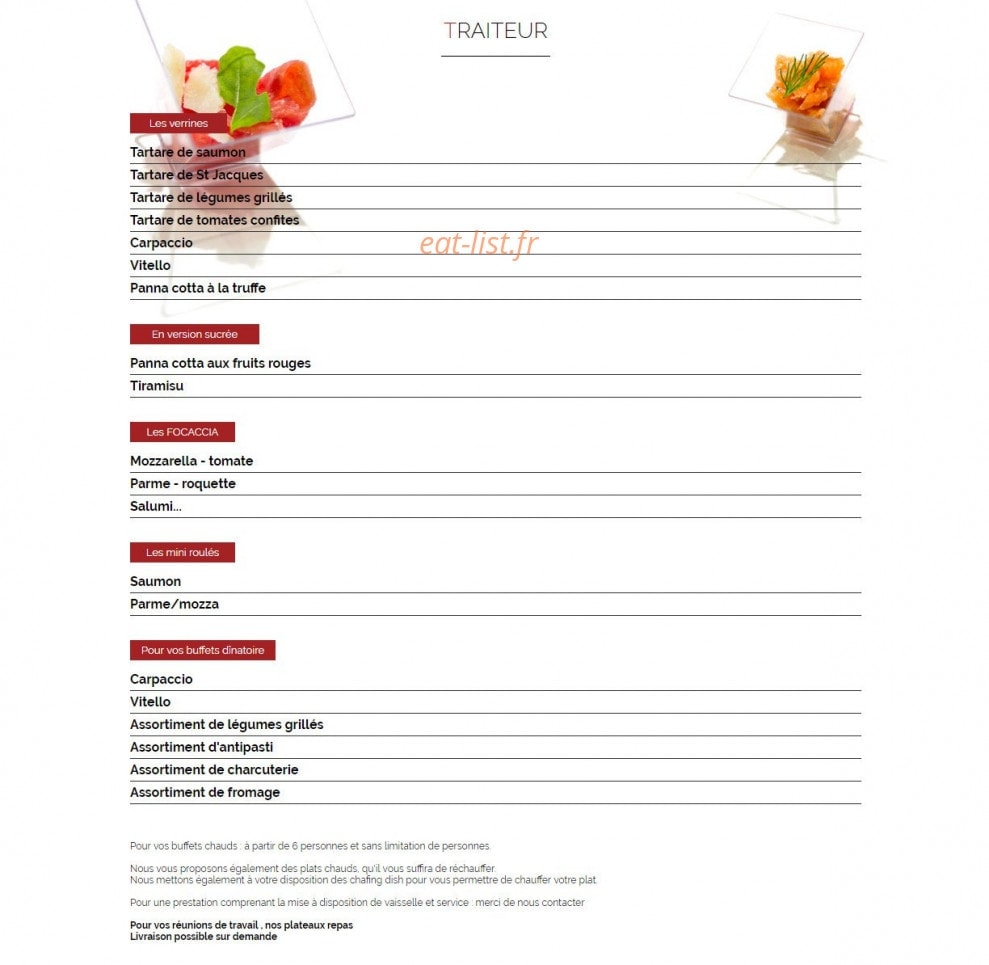 Da Luigi à Mulhouse - menu et photos