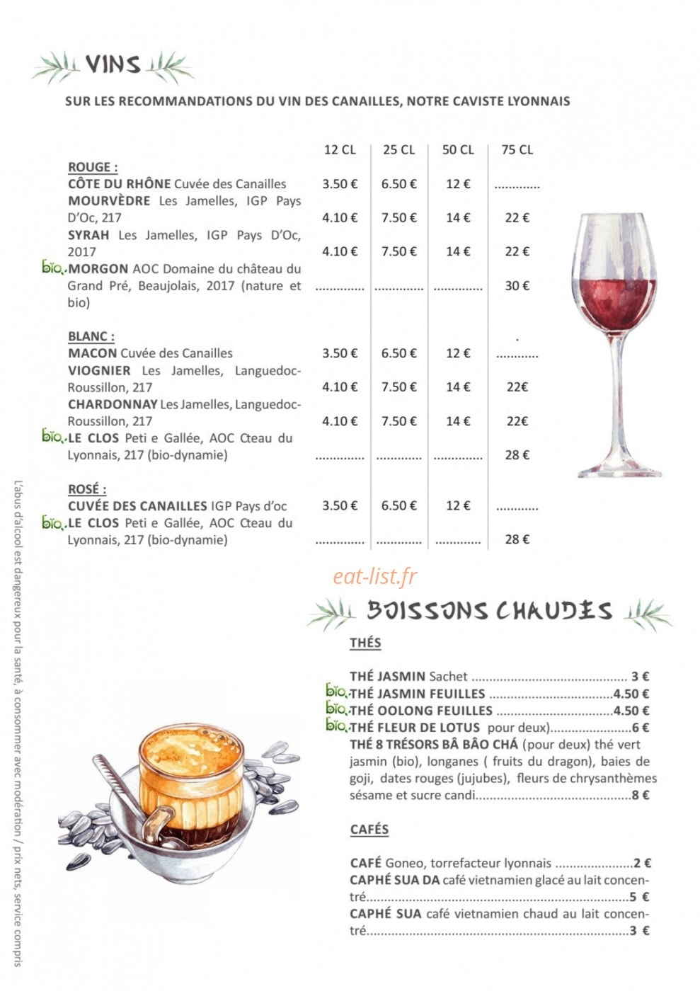 Chez Banoï à Lyon 3 - menu et photos
