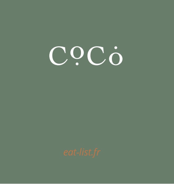 Coco à Lyon 6 - menu et photos