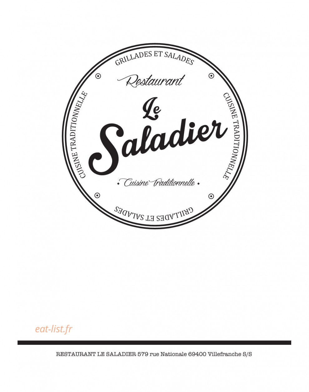 Restaurant Le Saladier La Poste – BLVB