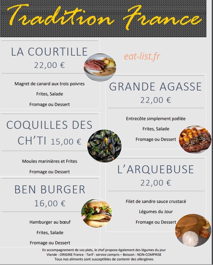 La Jouvence à Saint Gengoux le National - menu et photos