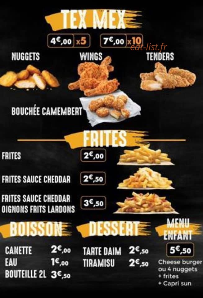 Next Tacos à Tournus - menu et photos