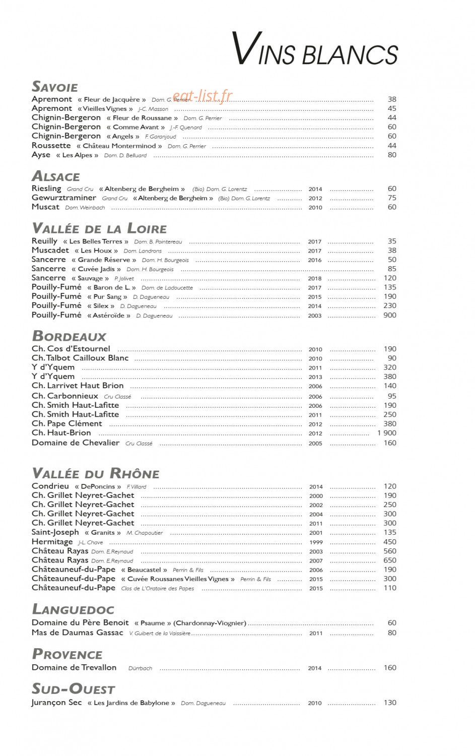 Le Tremplin à Courchevel - menu et photos