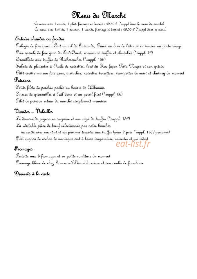 Le Café du Chalet à Marigny Saint Marcel - menu et photos