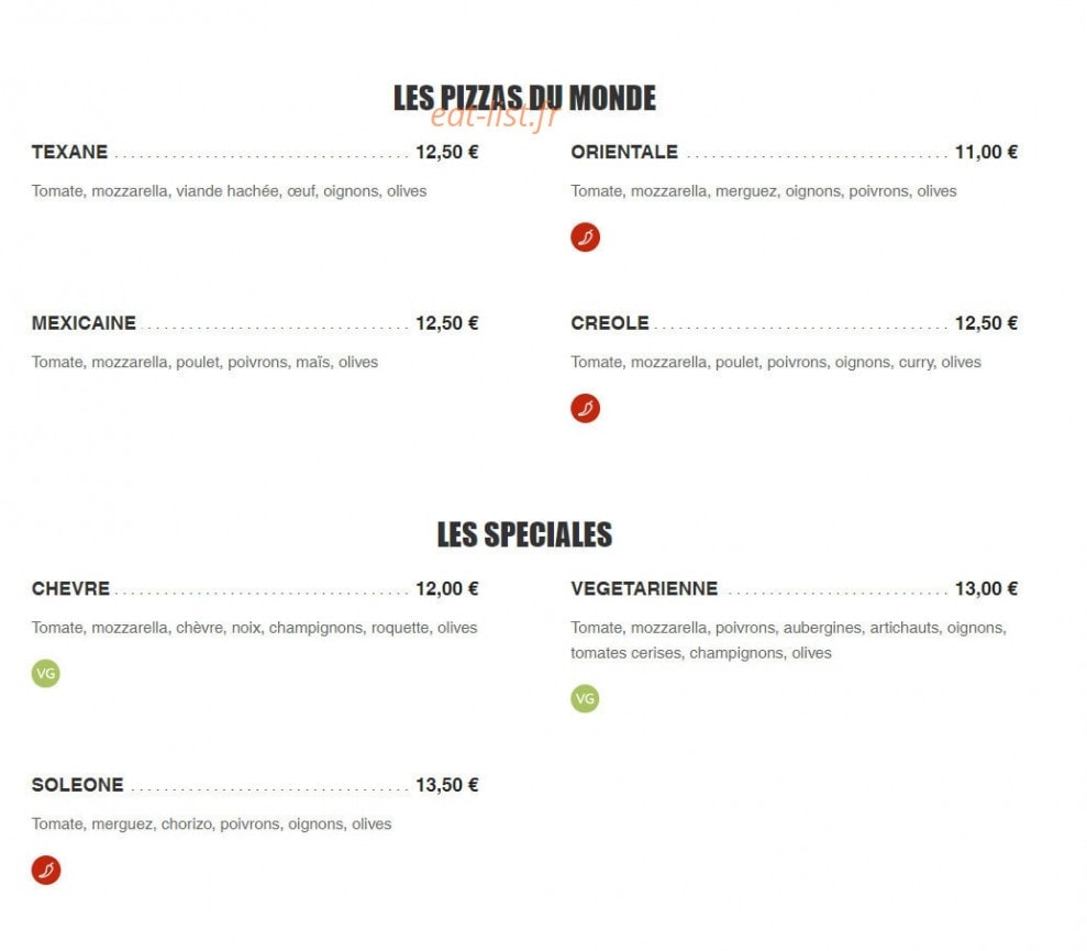 Pizzeria du Pont Neuf à Alby sur Cheran - menu et photos