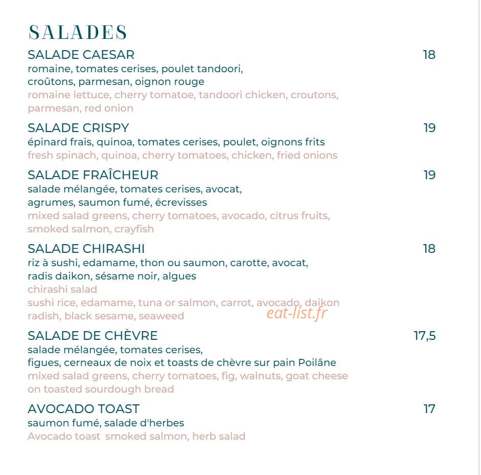 Café Louise à Paris 6 - menu et photos