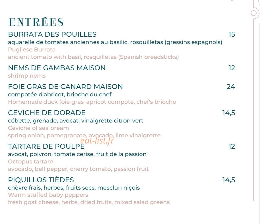 Café Louise à Paris 6 - menu et photos