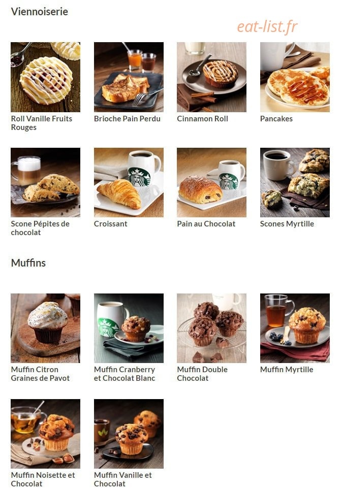 Starbucks Coffee à Paris 8 - menu et photos