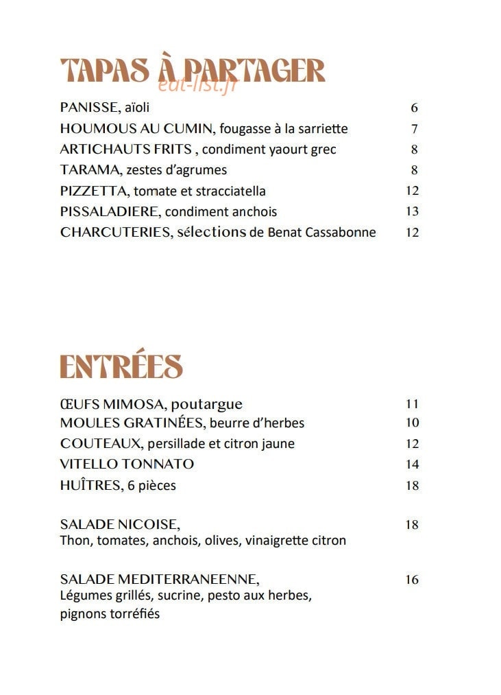 Valma à Paris 10 - menu et photos