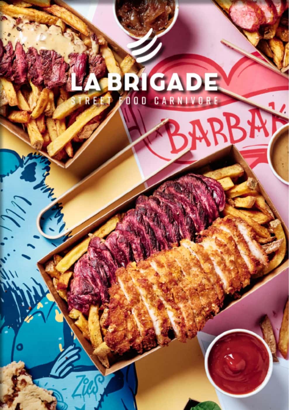 La Brigade à Paris 11 - menu et photos