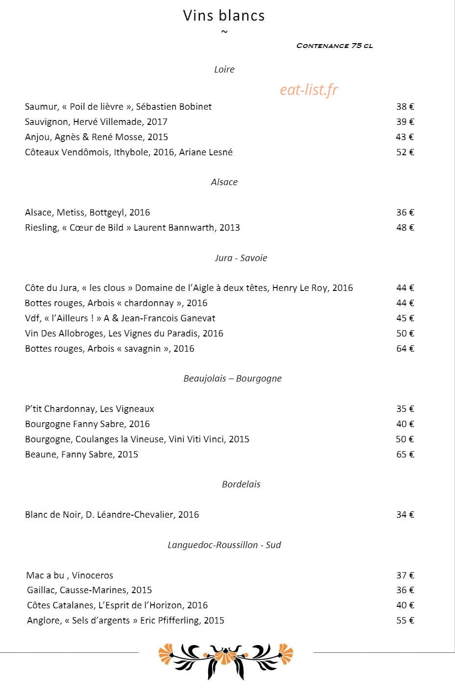 Jouvence à Paris 12 - menu et photos