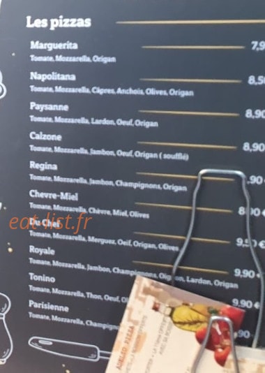 Adelio pizza à Paris 13 - menu et photos