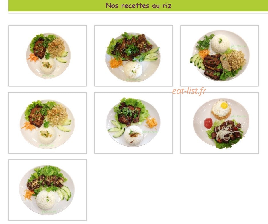 Pho 13 à Paris 13 - menu et photos