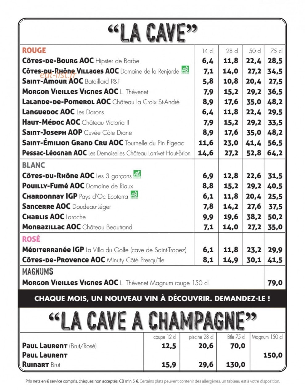 Café Odessa à Paris 14 - menu et photos