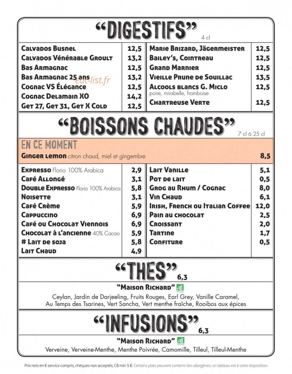 Café Odessa à Paris 14 - menu et photos