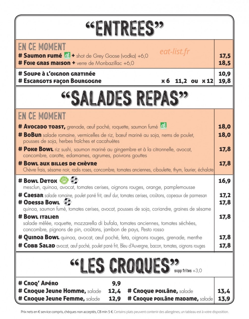 Café Odessa à Paris 14 - menu et photos