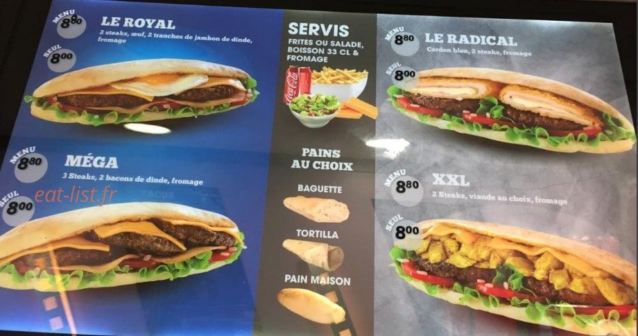 Le Royal Palace à Paris 15 - menu et photos