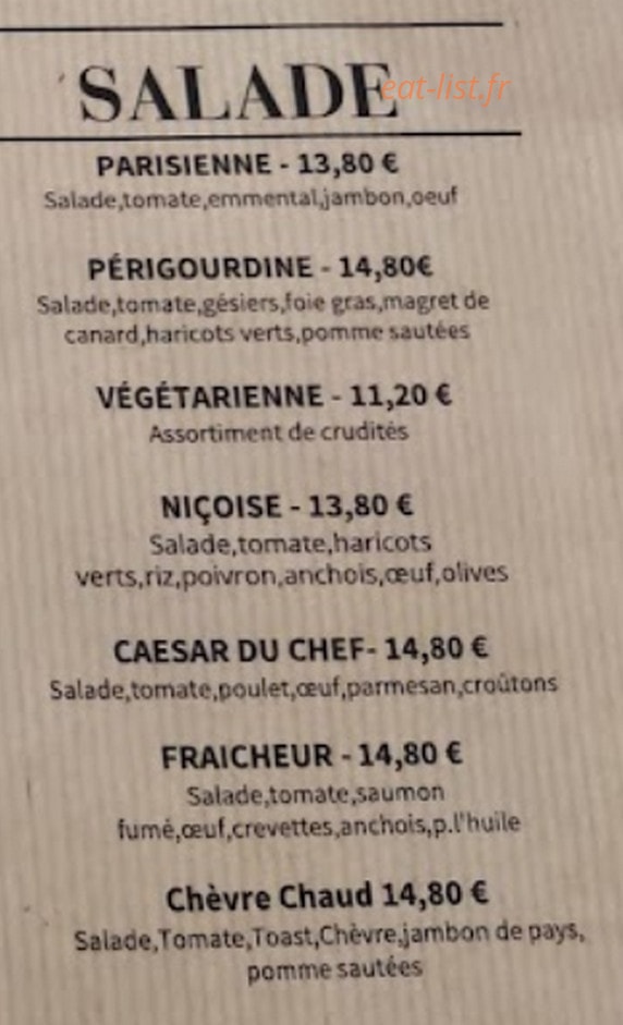 Le Forty One à Paris 16 - menu et photos