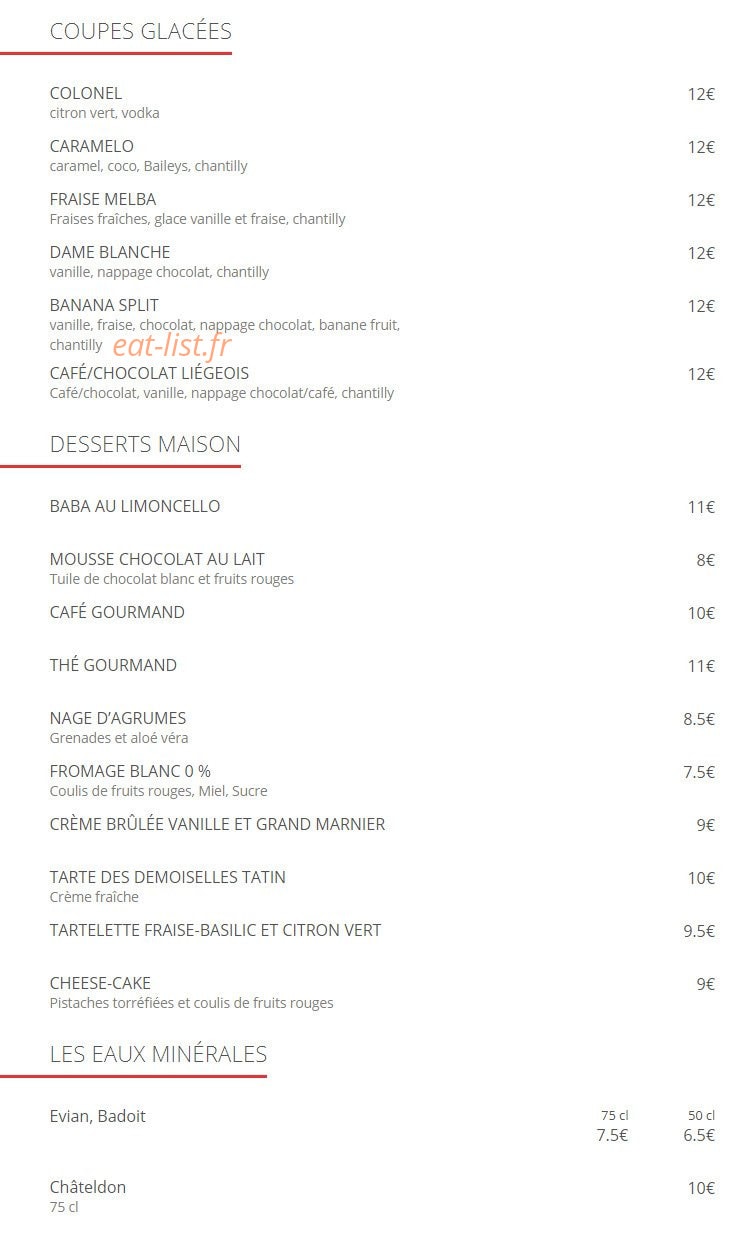 Le Victor Hugo à Paris 16 - menu et photos